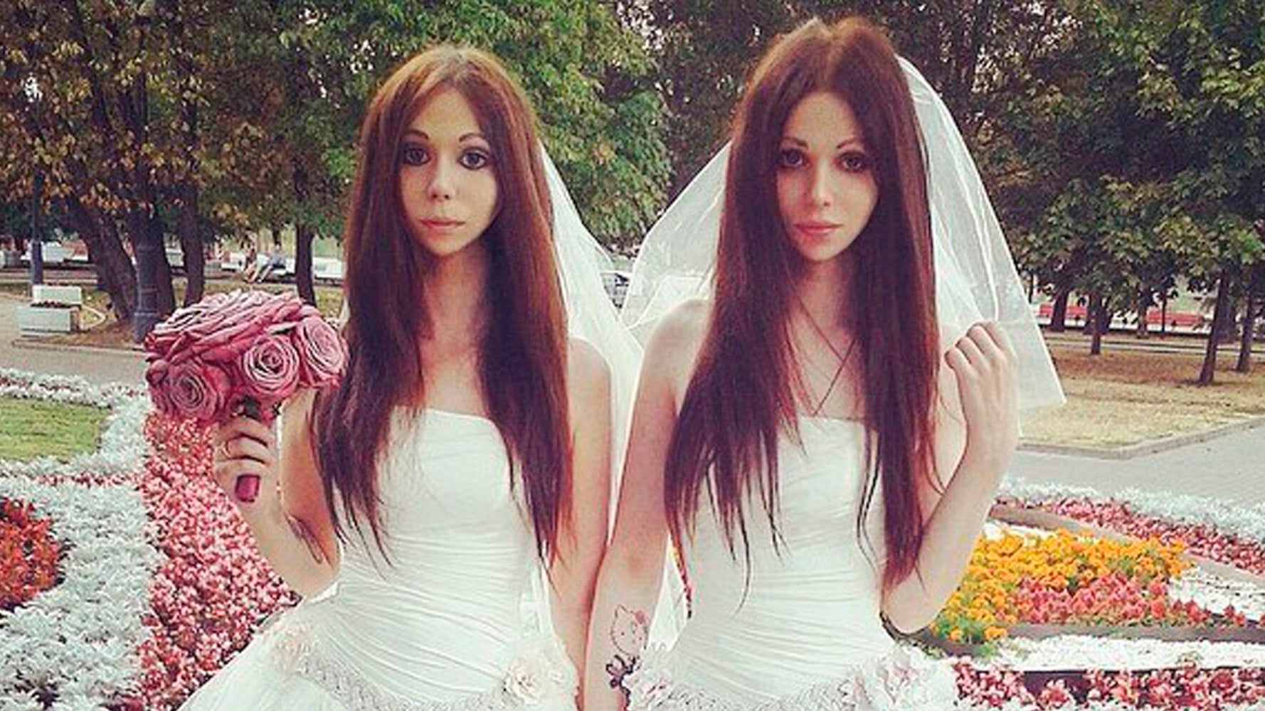 Androgyne Russian Groom Dmitry Kozhukhov & Bride Alisa Tie The Knot In ...