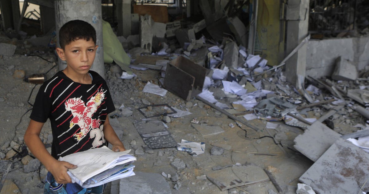 Gaza Children Are Meant To Go Back To School Tomorrow (But They Won't ...