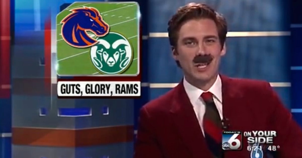 Sports Reporter Delivers News As Anchorman Ron Burgundy (VIDEO ...