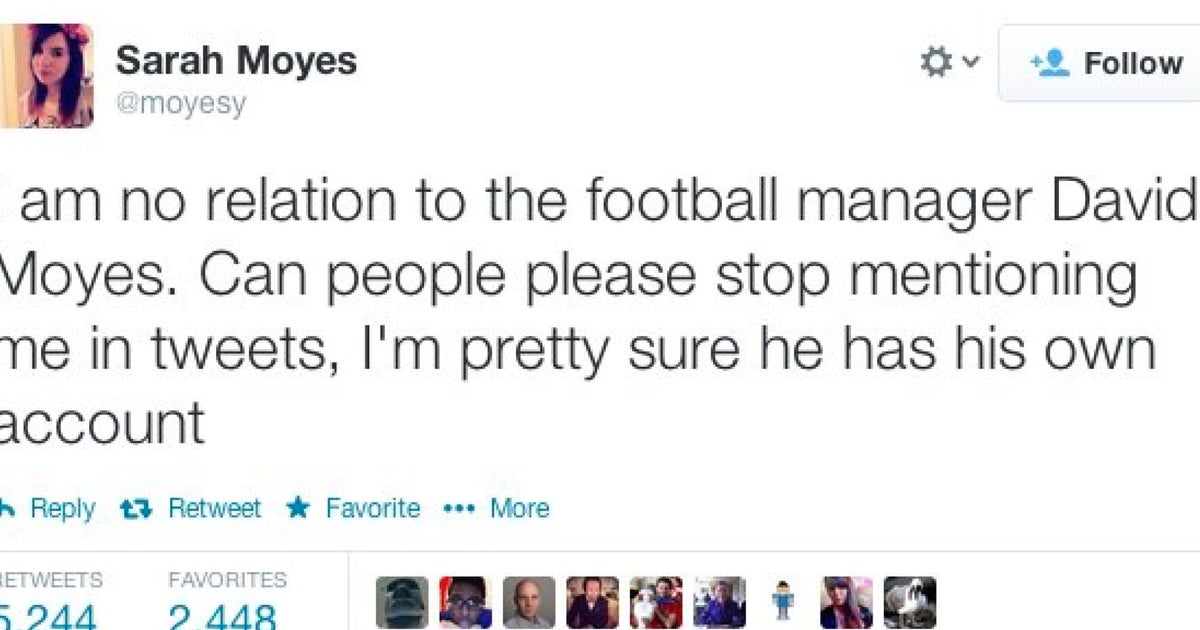 Woman Mistaken For David Moyes' Daughter Abused By Manchester United ... Woman Mistaken For David Moyes' Daughter Abused By Manchester United ...