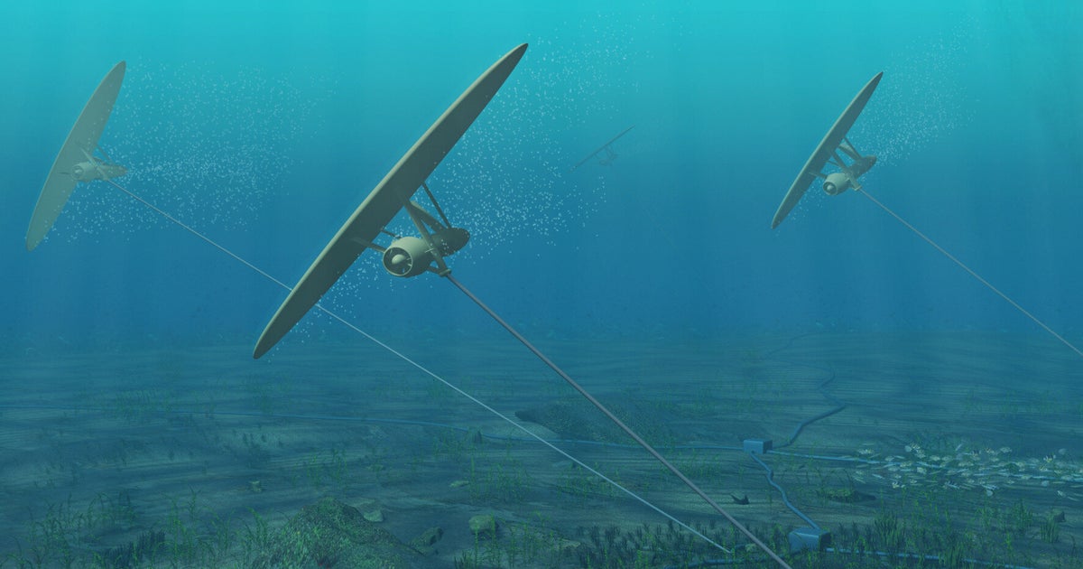 Underwater Kite Power Generators Could Harness Ocean Currents And ...