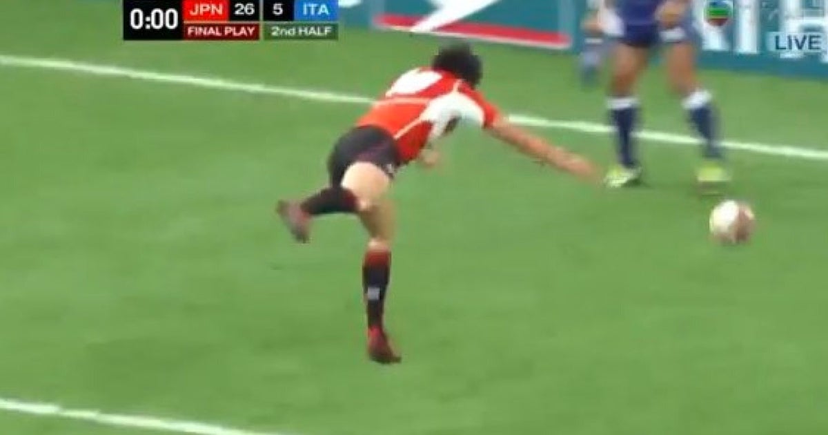 Japan Rugby 7s Player Fails With Swan Dive Try (VIDEO) | HuffPost UK Sport