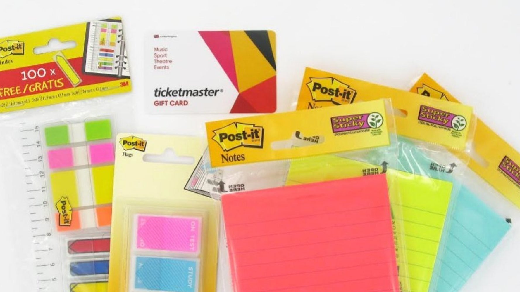 WIN Your Back To Uni Package With Post-it Plus £50 Ticketmaster ...