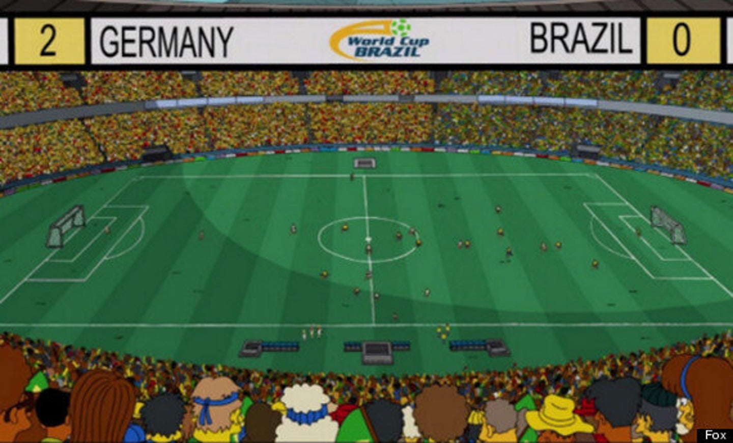 Homer Referees 2014 World Cup Final In The Simpsons (PICTURES ...