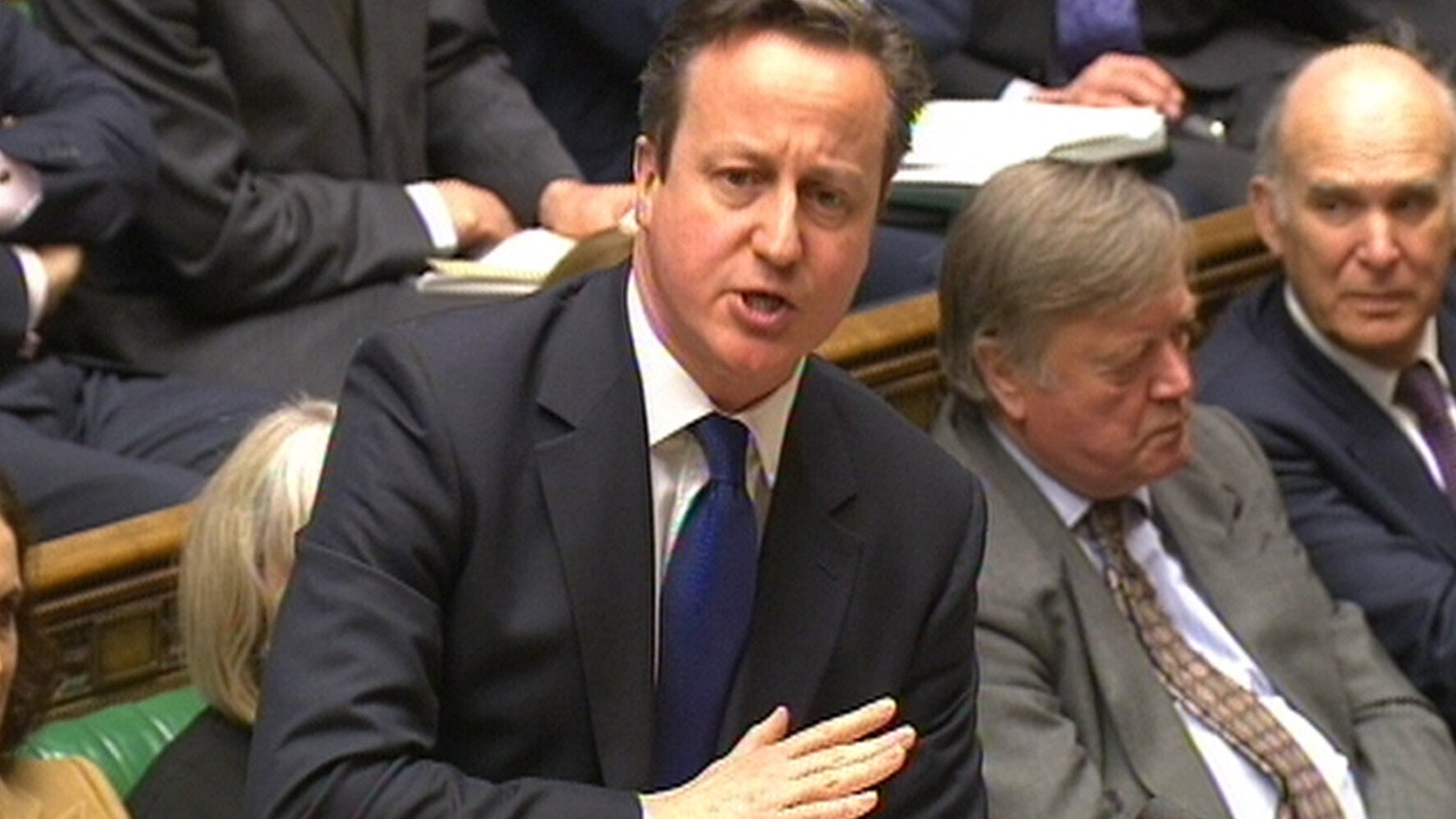 David Cameron Claims Labour Manifesto Pledged To Privatise Royal Mail ...