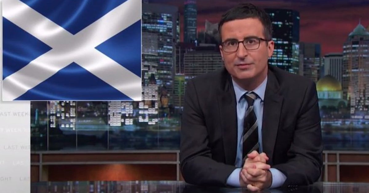 John Oliver Wades Into The Scottish Referendum Debate, Begs Scotland To ...