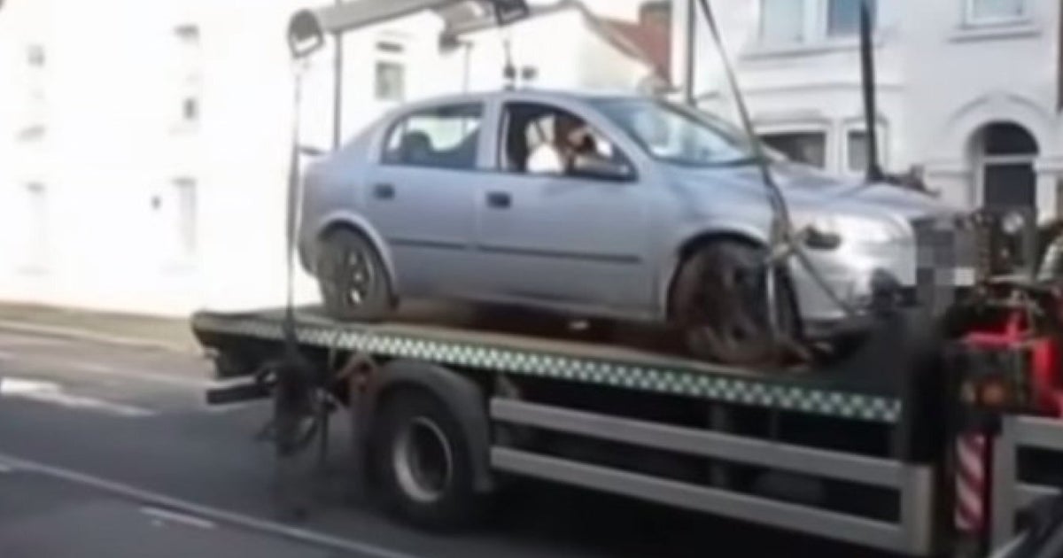 This Angry London Driver Found A Drastic Way To Stop His Car From Being ...