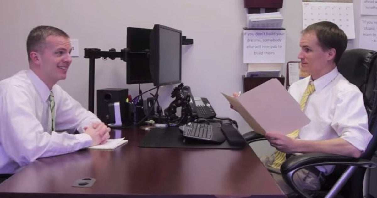 Two Adults Act Out A Kids' Pretend Job Interview, And It's Very Funny ...