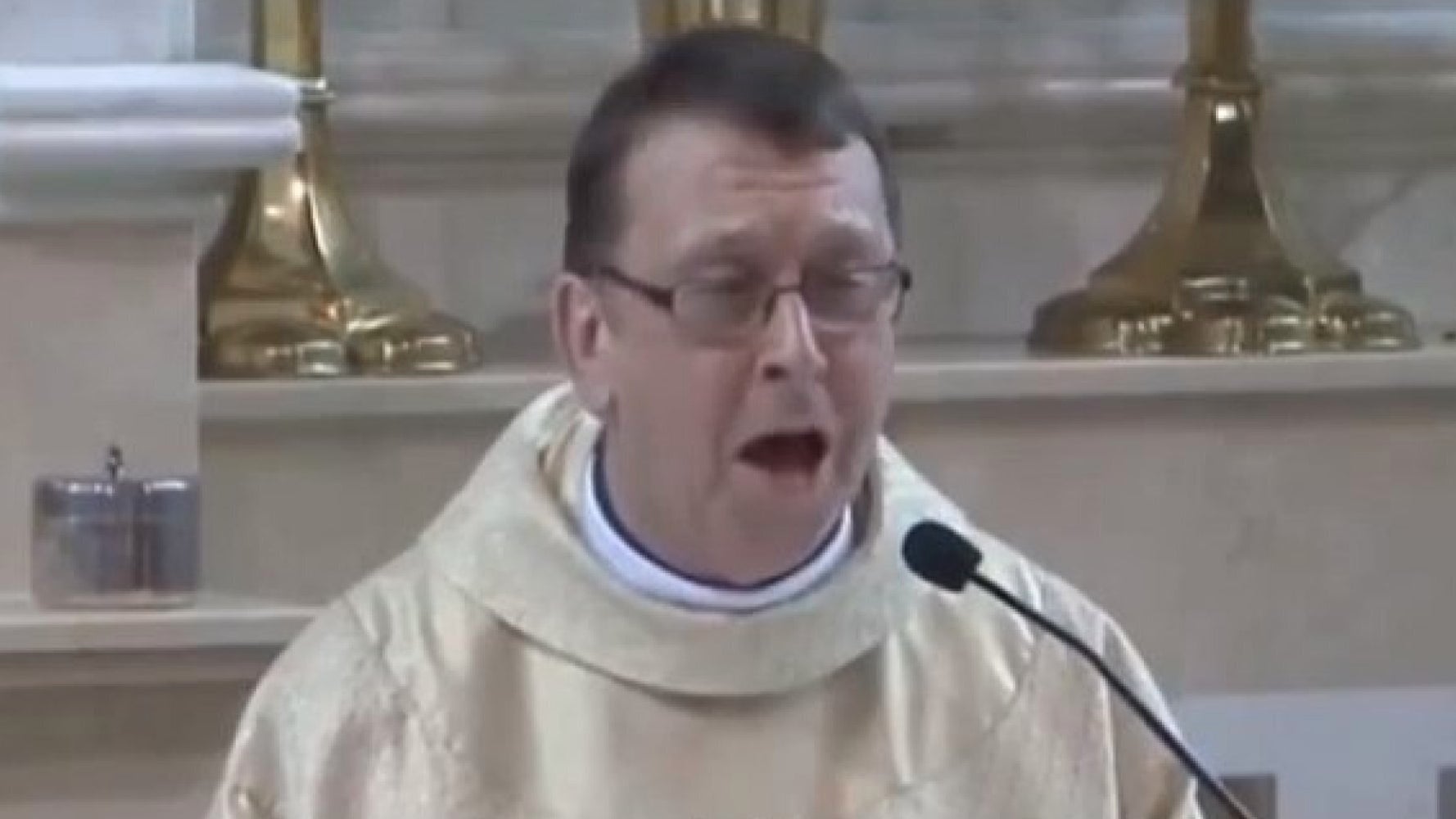Priest Sings Surprise Version Of 'Hallelujah' At Wedding, Becomes ...