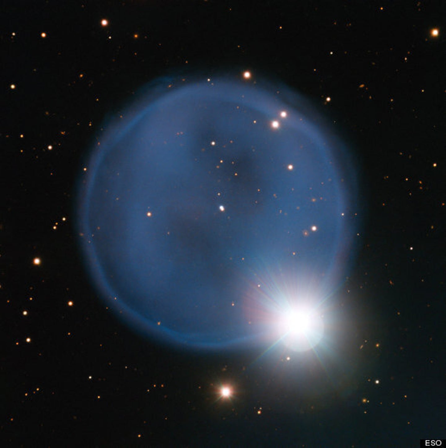 'Diamond Ring' Nebula Spotted In Deep Space By Very Large Telescope ...