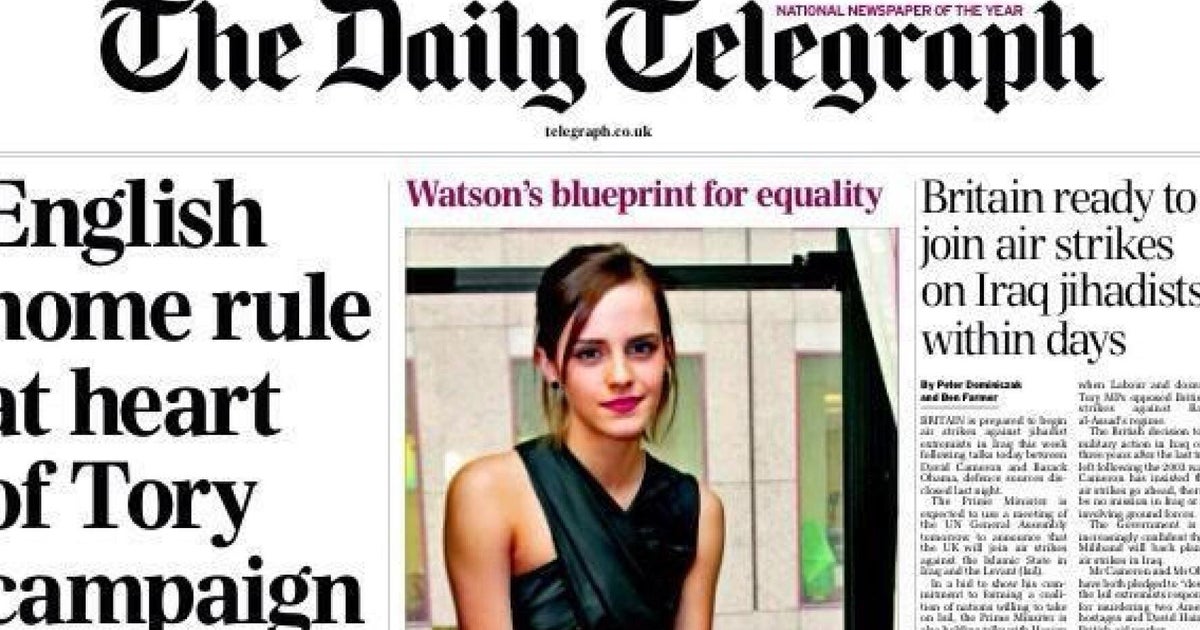 Three Newspapers That Completely Missed The Point Of Emma Watson's UN ...