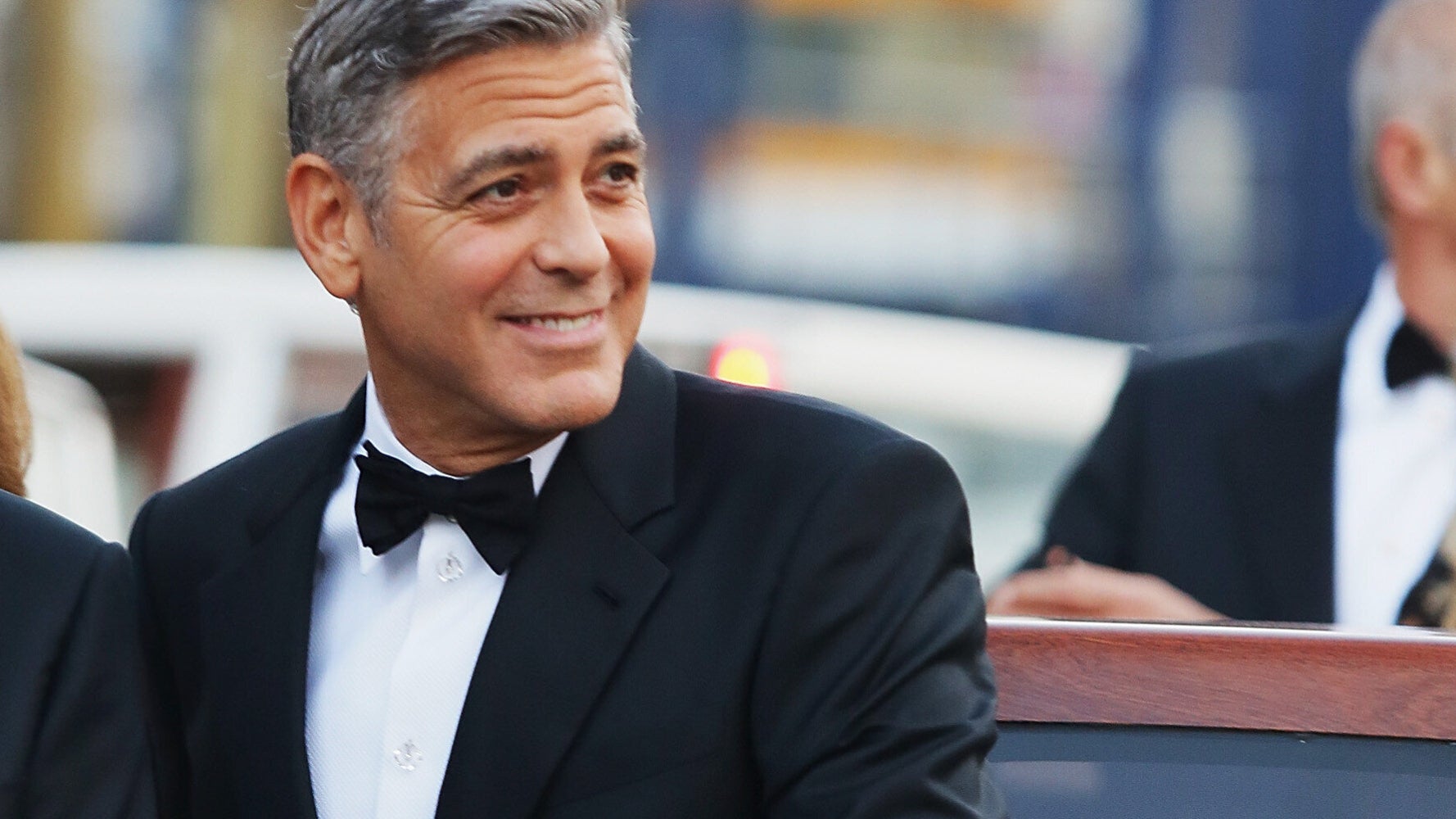 George Clooney Wedding: Actor Arrives At Venice's Canal Grande Hotel ...