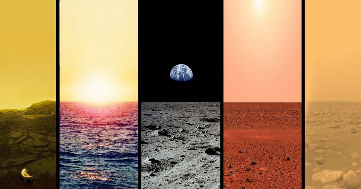 Alien Worlds Of Our Solar System, Side-By-Side, In One Picture ...