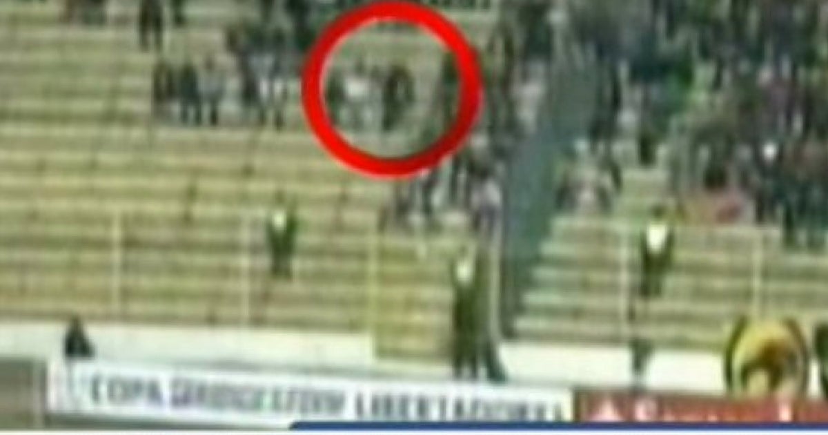 'Ghost' Rushes Through Fans At Bolivian Football Stadium During Match ...