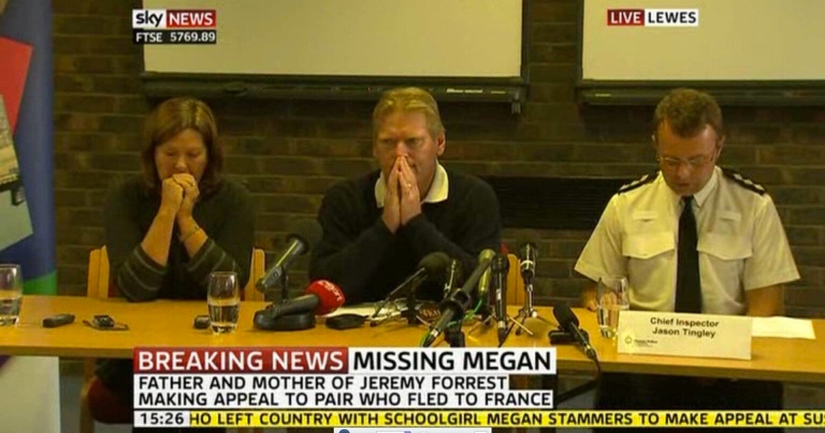 Megan Stammers Missing: Jeremy Forrest's Tearful Parents Urge Him To ...