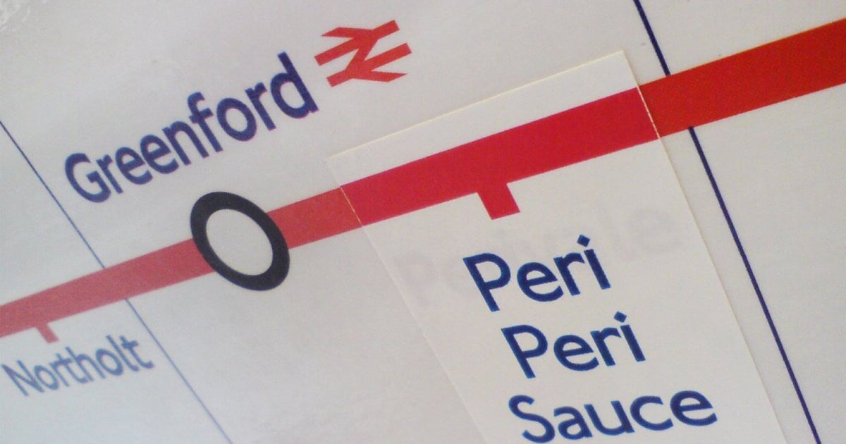 Stickers On The Central Line: London Underground Gets Plastered ...