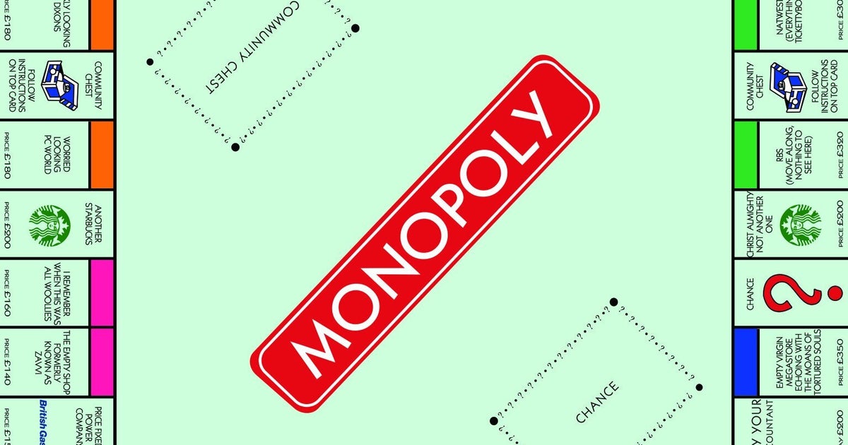 New UK Monopoly Board Unveiled | HuffPost UK Comedy