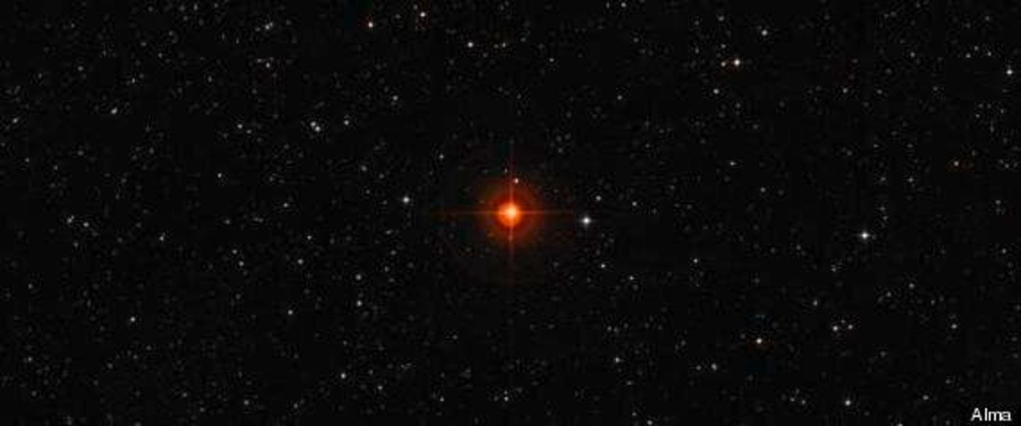 Strange Spiral Orbiting Giant Red Star 'May Be Last Thing Humans See ...