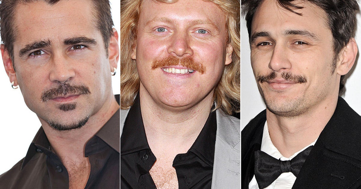 Movember Top 40 Celebrity Moustaches Huffpost Uk Entertainment
