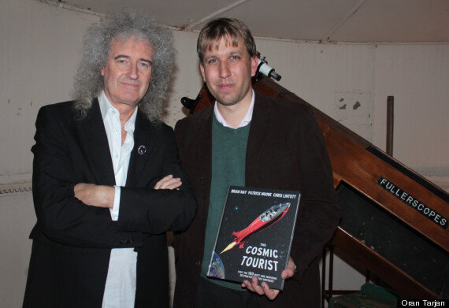 The Cosmic Three: Patrick Moore, Brian May And Chris Lintott Reveal ...