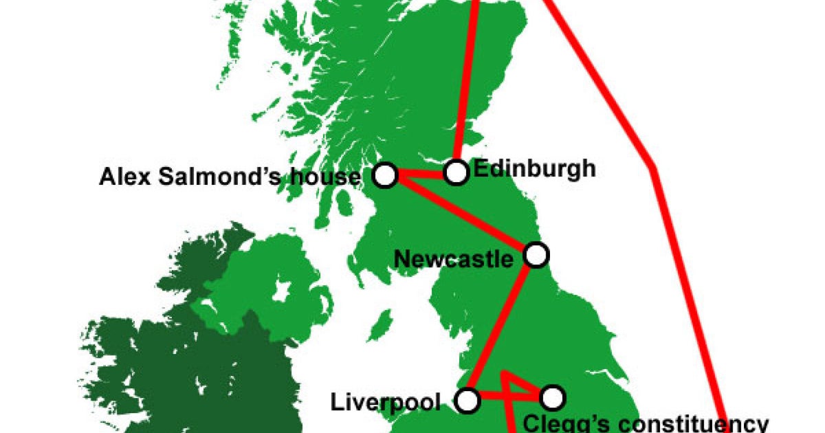 HS2 High-Speed Rail Link: See The Full Route (PICTURE) | HuffPost UK Comedy