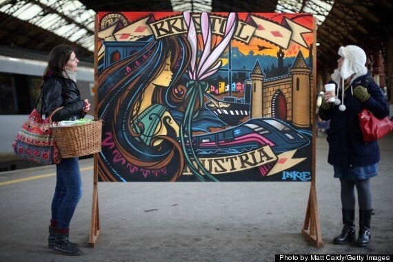 Street Artist Inkie Hired To Brighten Up Entrance To Bristol | HuffPost UK