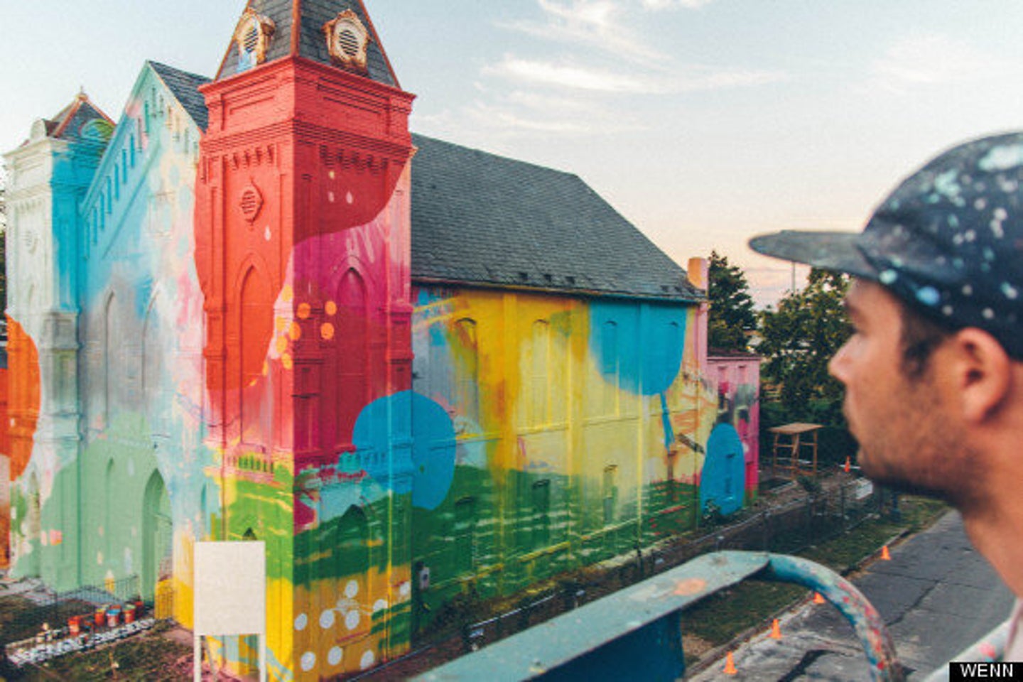 Brushed By God? Artist Hense Paints Church In Trendy Washington DC ...