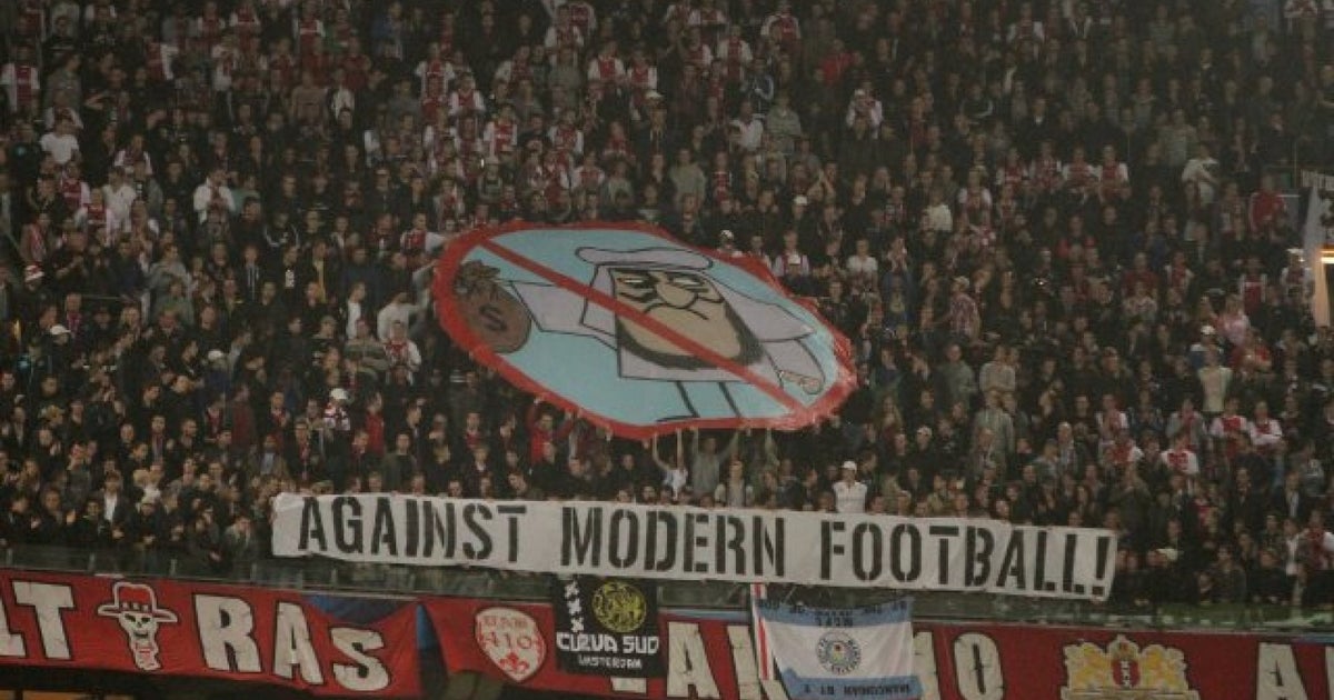 Ajax Fans Protest Against Modern Football (PICTURES) | HuffPost UK Sport
