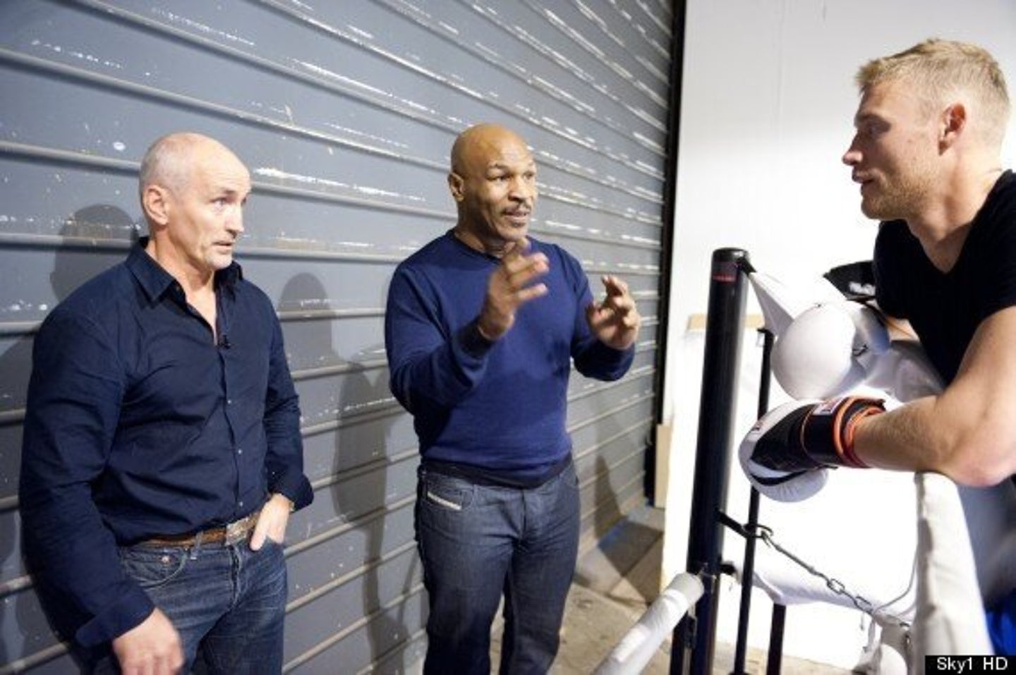 Andrew Flintoff Meets Mike Tyson Ahead Of Boxing Debut (PICTURES ...