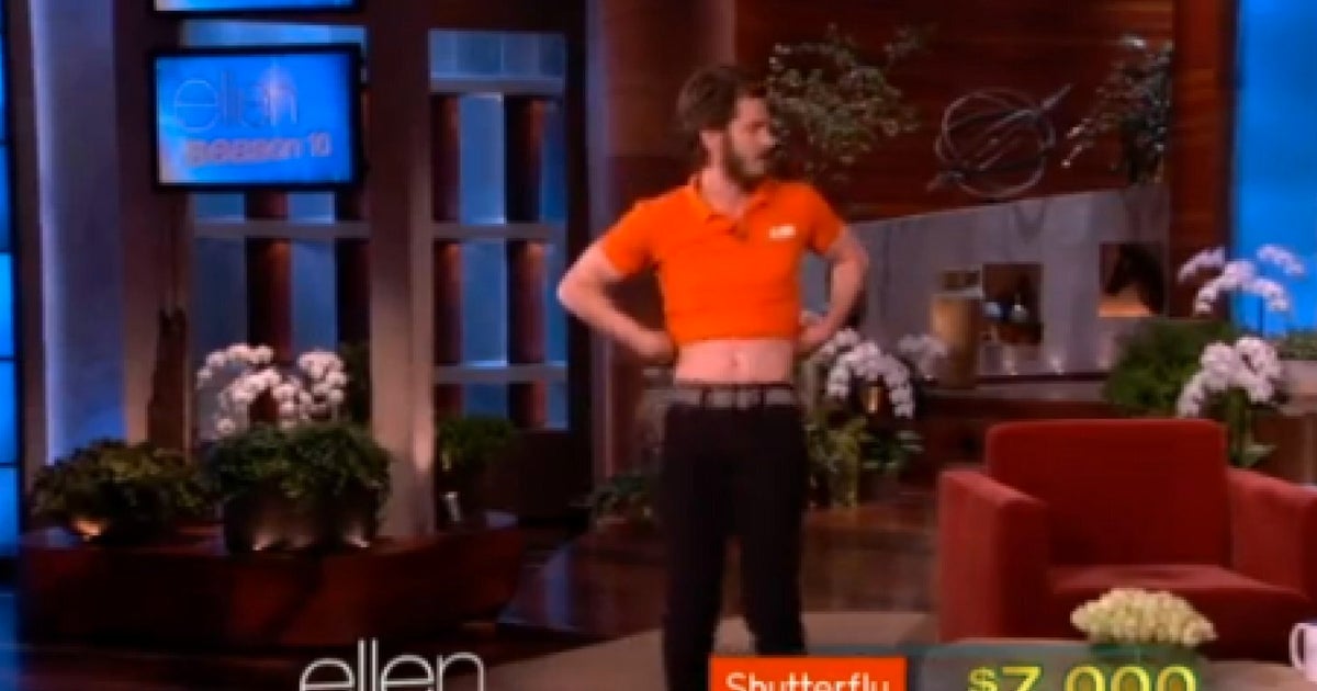 Andrew Garfield Belly Dances On 'The Ellen DeGeneres Show' (VIDEO ...