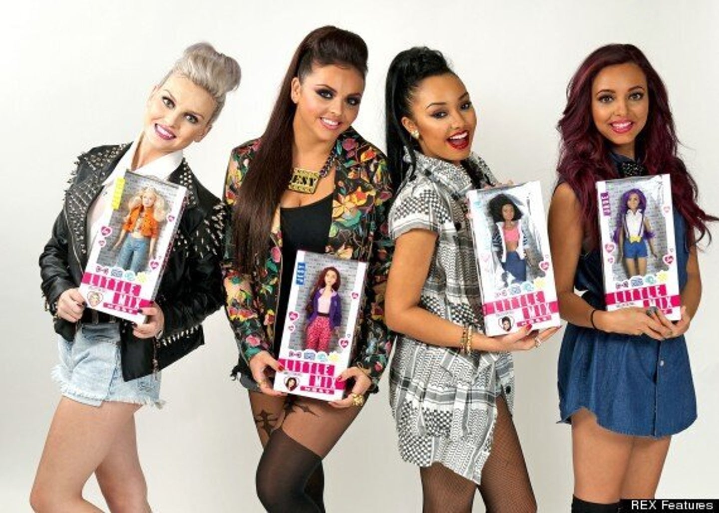 Little Mix Dolls: 'X Factor' Winners Unveil Their Plastic Replicas ...