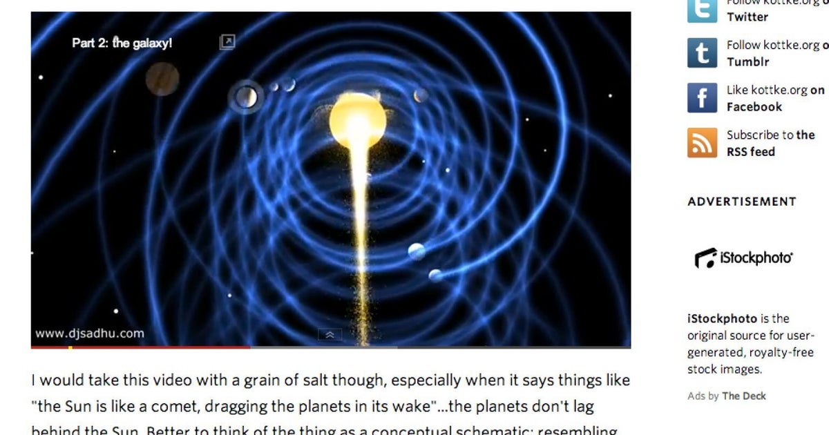 'Vortex' Solar System Model Is Unsettlingly Unfamiliar (VIDEO ...
