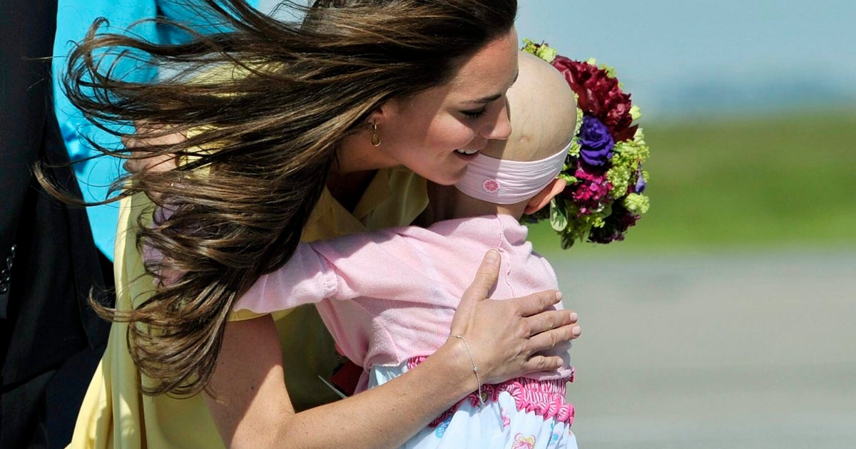 Kate Middleton, The Duchess Of Cambridge Loves A Cuddle With Children ...