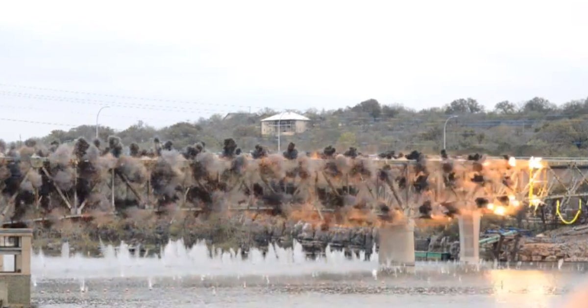 Awesome Viral Video Of The Day: Steel Bridge Is Blown Up In Texas ...