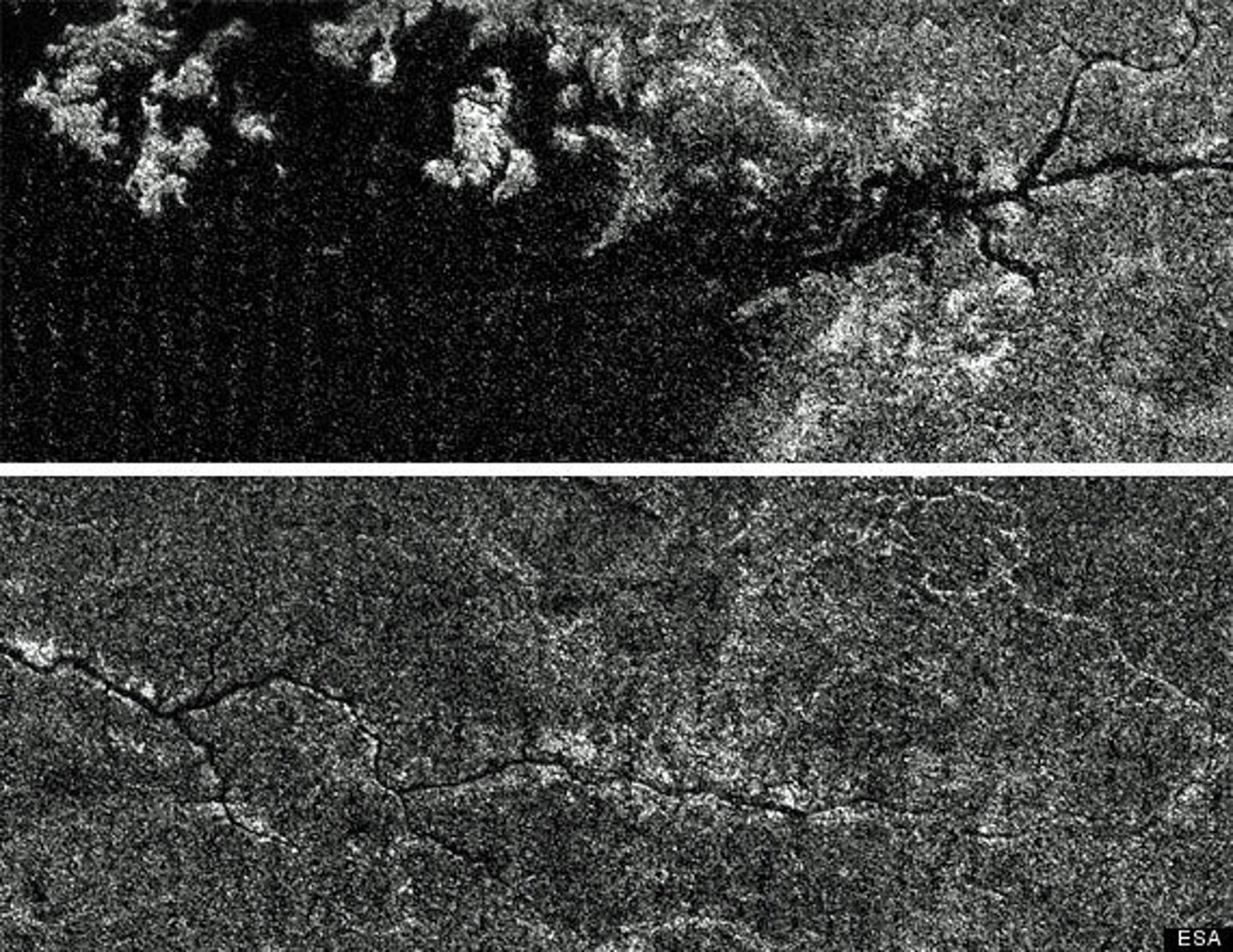 Titan's 'Nile' Is A 250 Mile River Of Methane (PHOTOS) | HuffPost UK Tech