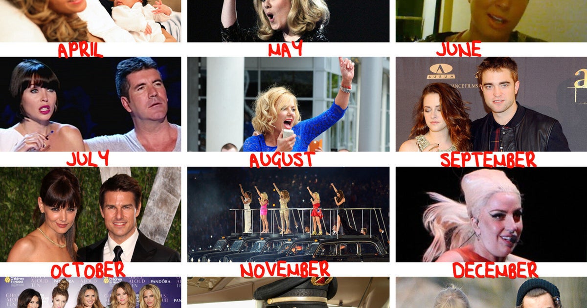 Best Celebrity Moments Of 2012: The Year In Review (PICTURES ...