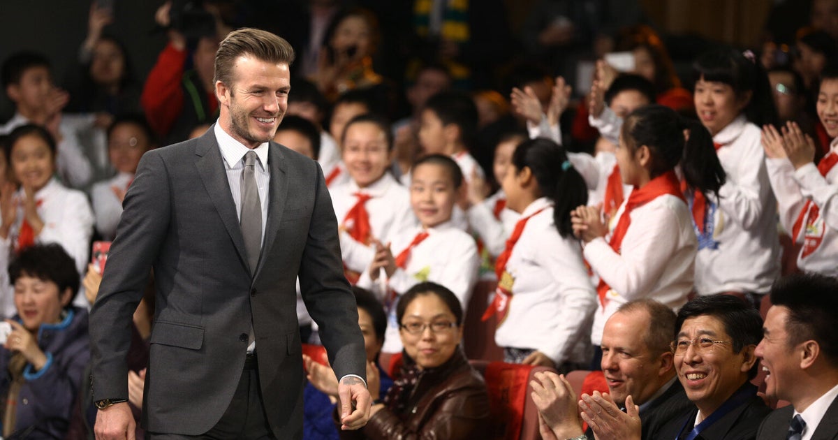 David Beckham Begins Ambassador Role For Chinese Football (PICTURES ...