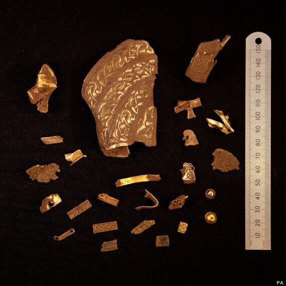 90 Pieces Of Gold And Silver Found On Anglo-Saxon Treasure Site In ...
