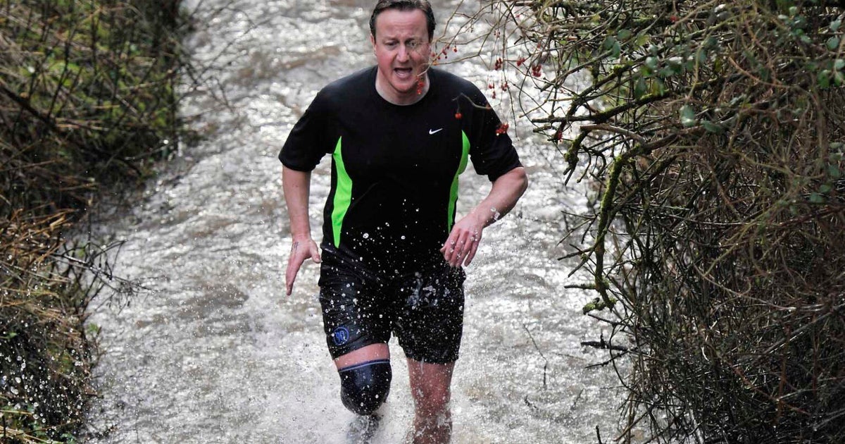 David Cameron Pounds Great British Countryside For Chadlington Fun Run ...