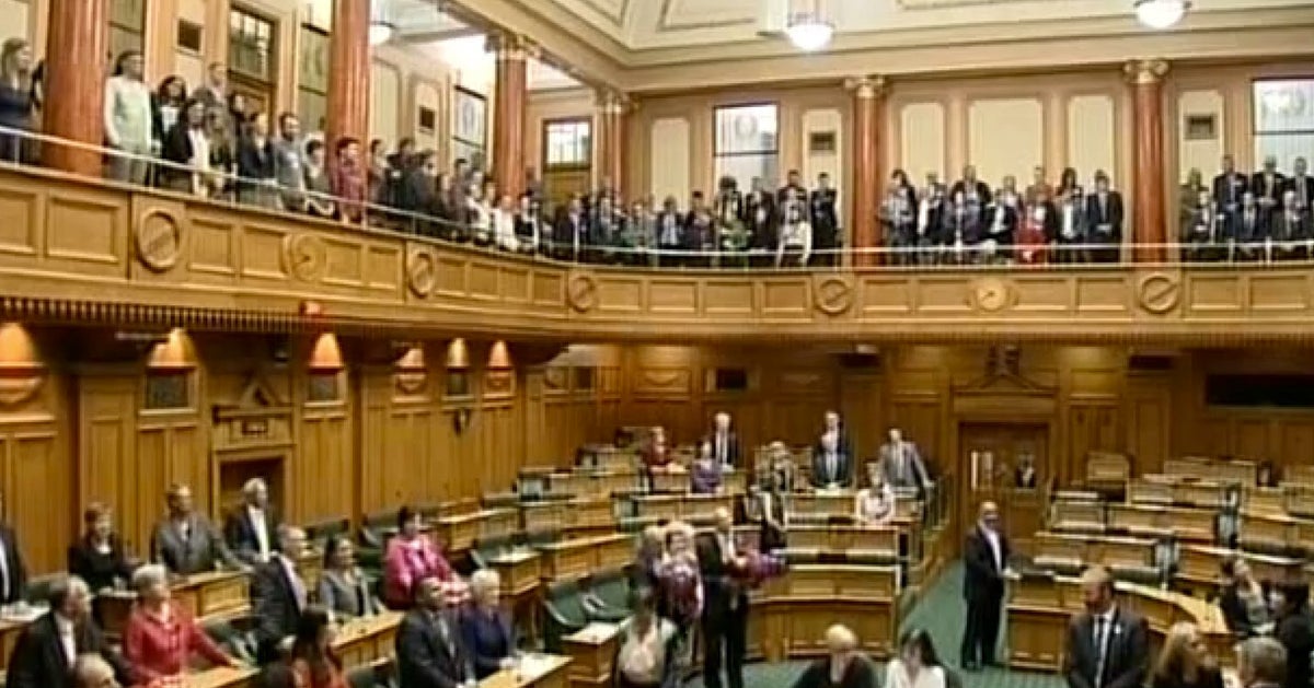 New Zealand MPs Sing Maori Love Song After Approving Gay Marriage ...