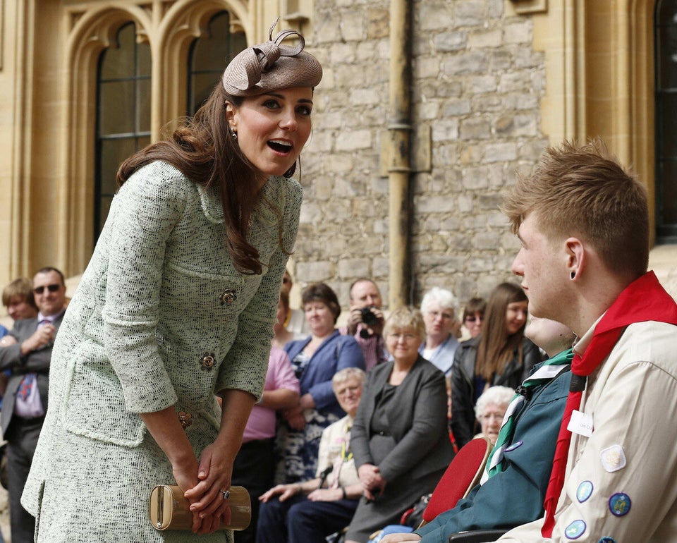 Kate Middleton Pregnant: Duchess Of Cambridge Honours Scouts At Windsor ...