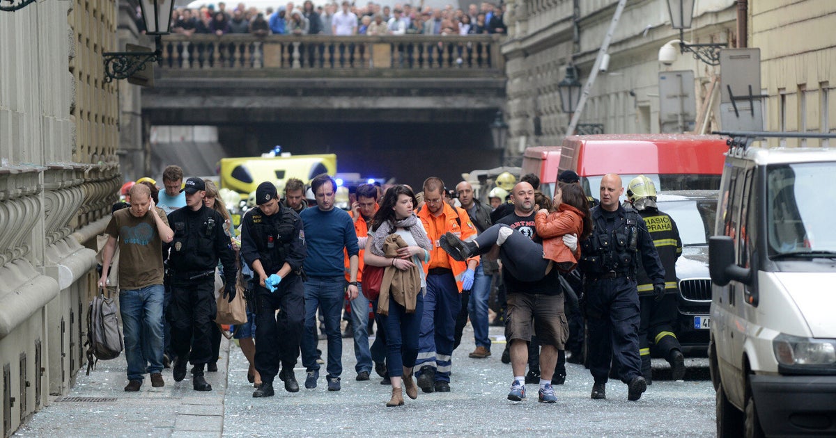 Explosion In Prague, Czech Republic, Leaves At Least A Dozen Injured ...
