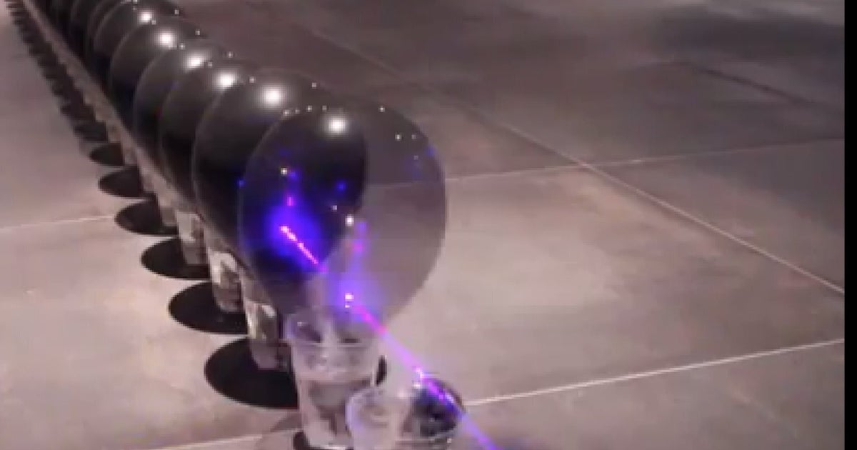 Powerful Laser Pops 100 Balloons (VIDEO) | HuffPost UK Tech