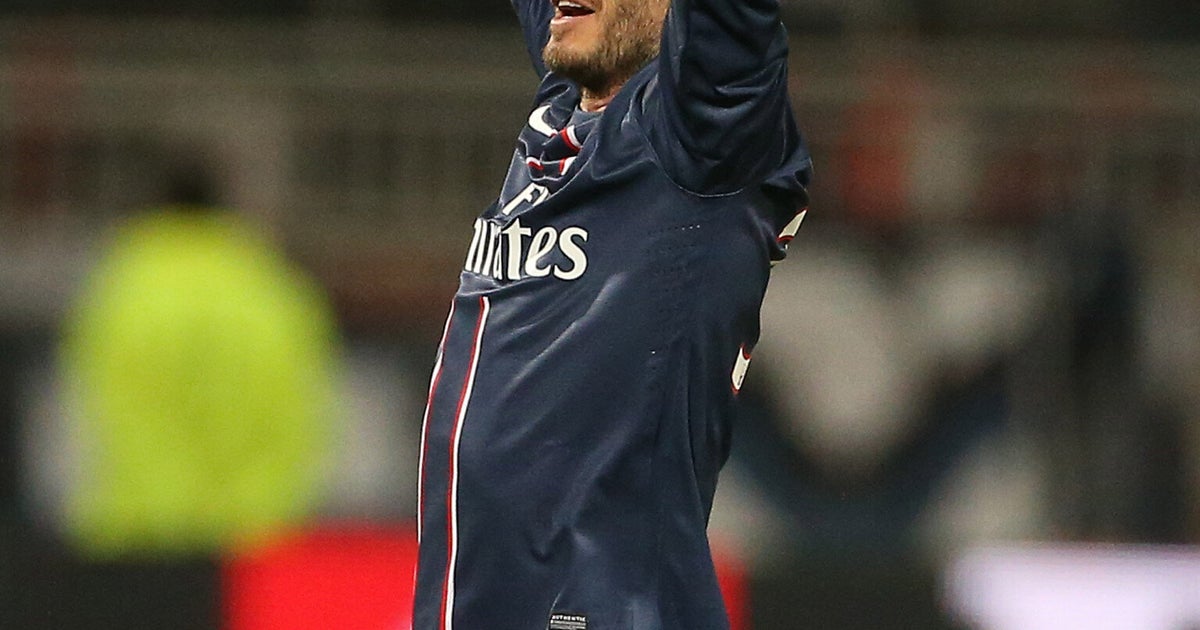 David Beckham Wins French Title With PSG (PICTURES) | HuffPost UK Sport