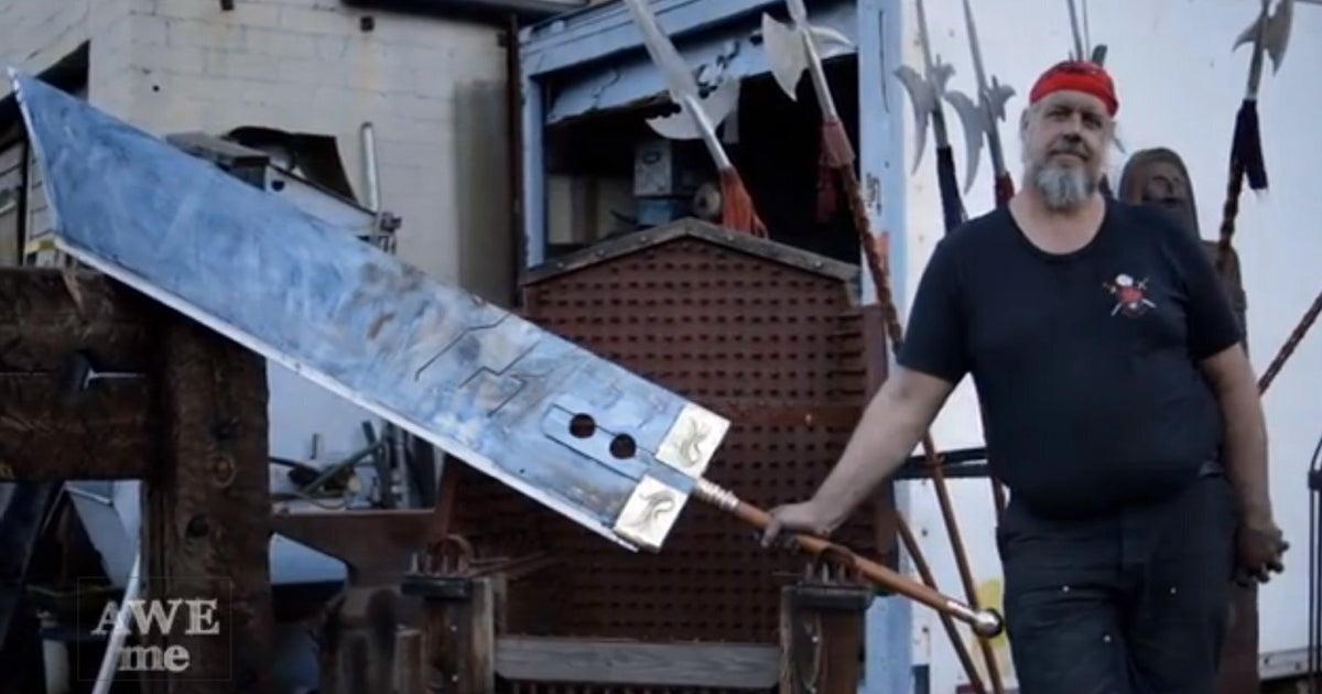 Final Fantasy VII Buster Sword Made By Blacksmith Is Probably Most ...