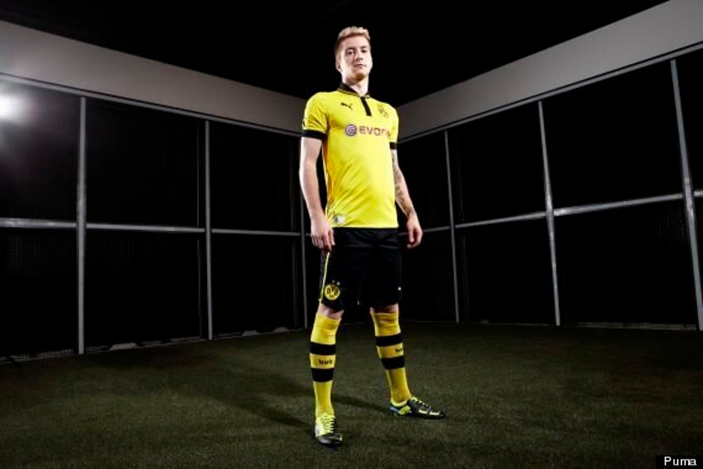 Marco Reus, Borussia Dortmund Winger, Models New Puma Boots For ...