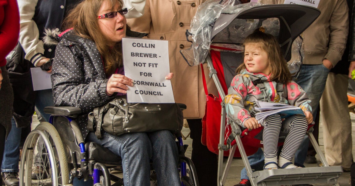Cornwall Activists Protest Collin Brewer's 'Disabled Children Should Be ...