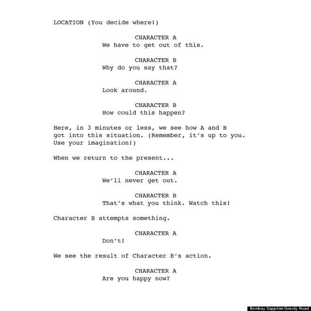 Attention Budding Screenwriters: This Is The Opportunity You've Been ...