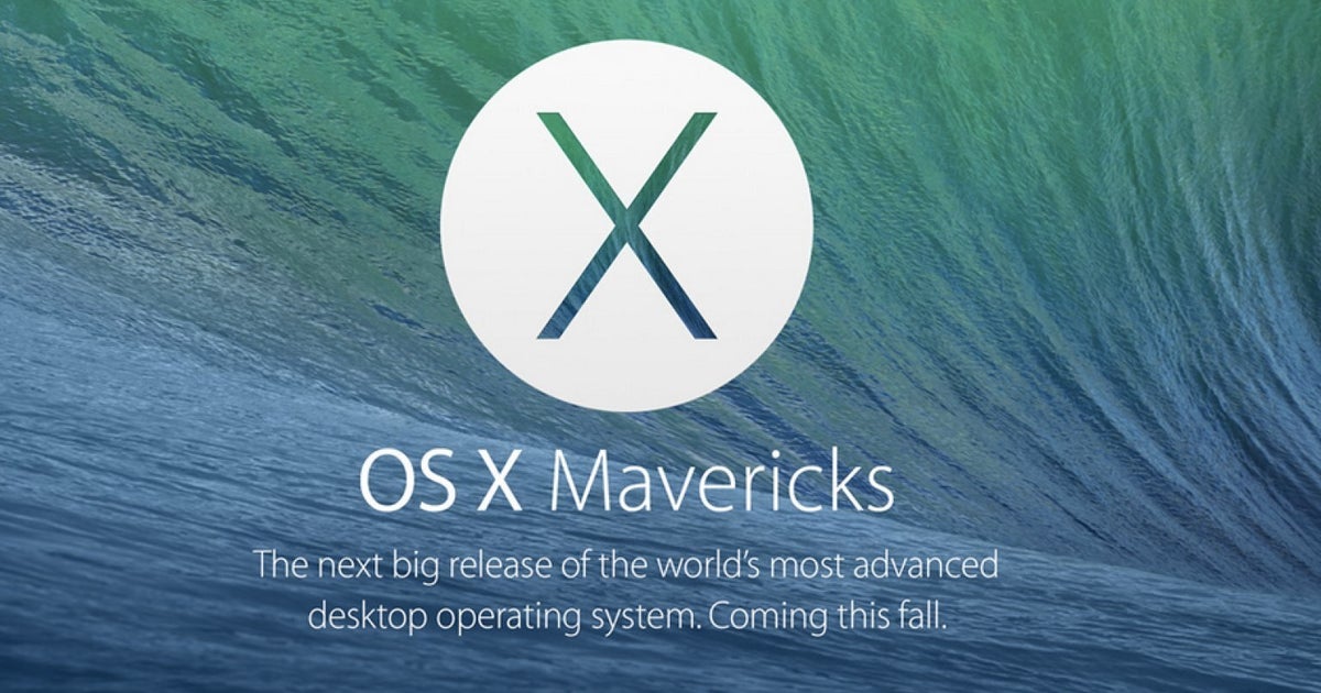 Mac OS X Mavericks Announced: Pictures, Video And Secrets Of Apple's ...