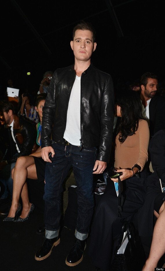 Michael Buble Shows Off Results Of Dramatic Weight Loss At Fashion Show ...